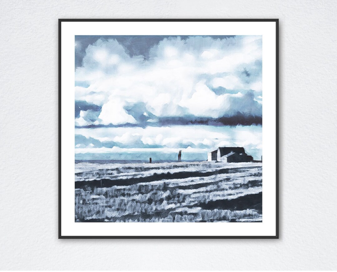 Abstract Wave Prints, Blue Ocean Print, Coastal PRINTABLE Art, Ocean ...