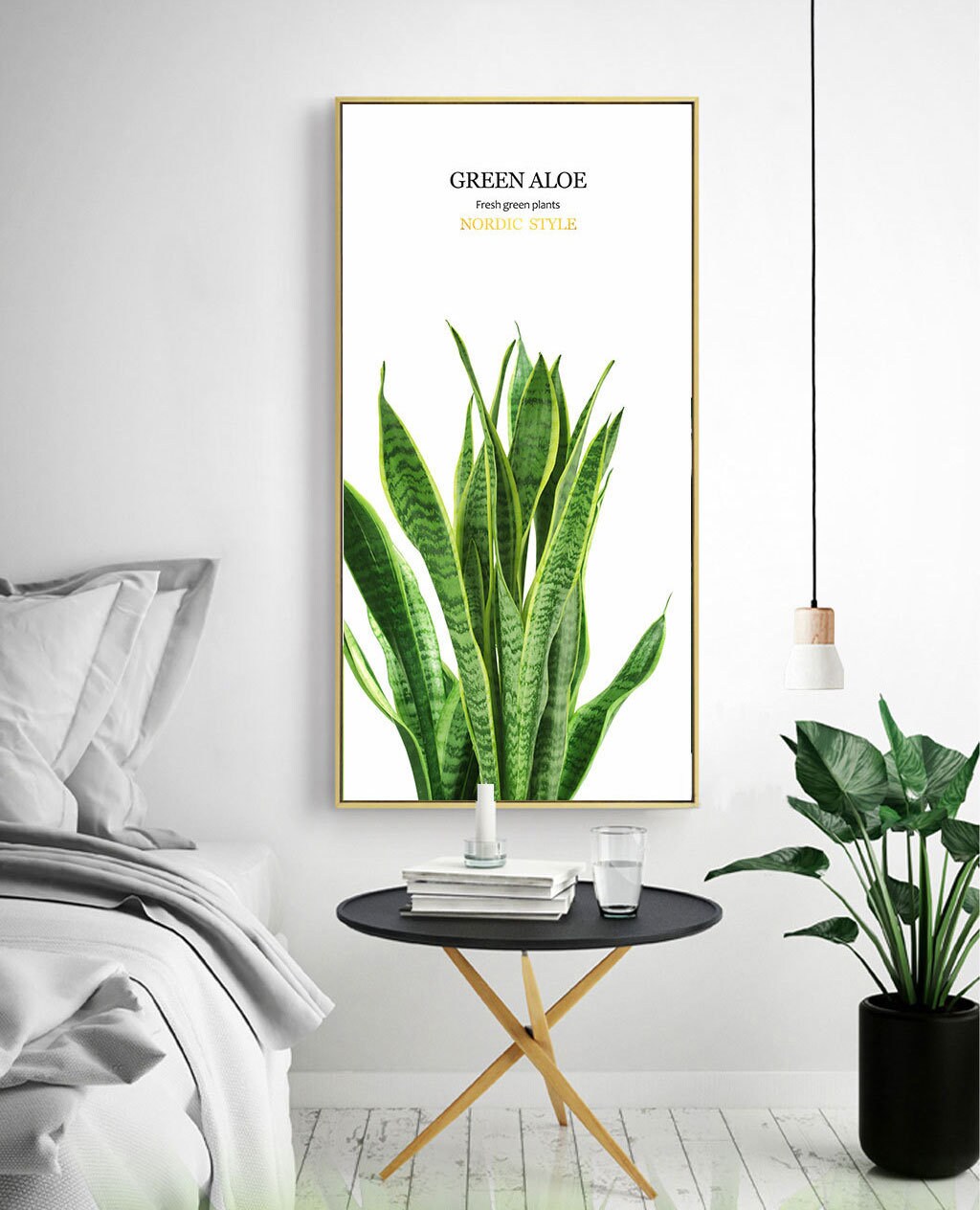 Set of 2 Green Reed prints Digital Download Aloe Vera Plant | Etsy