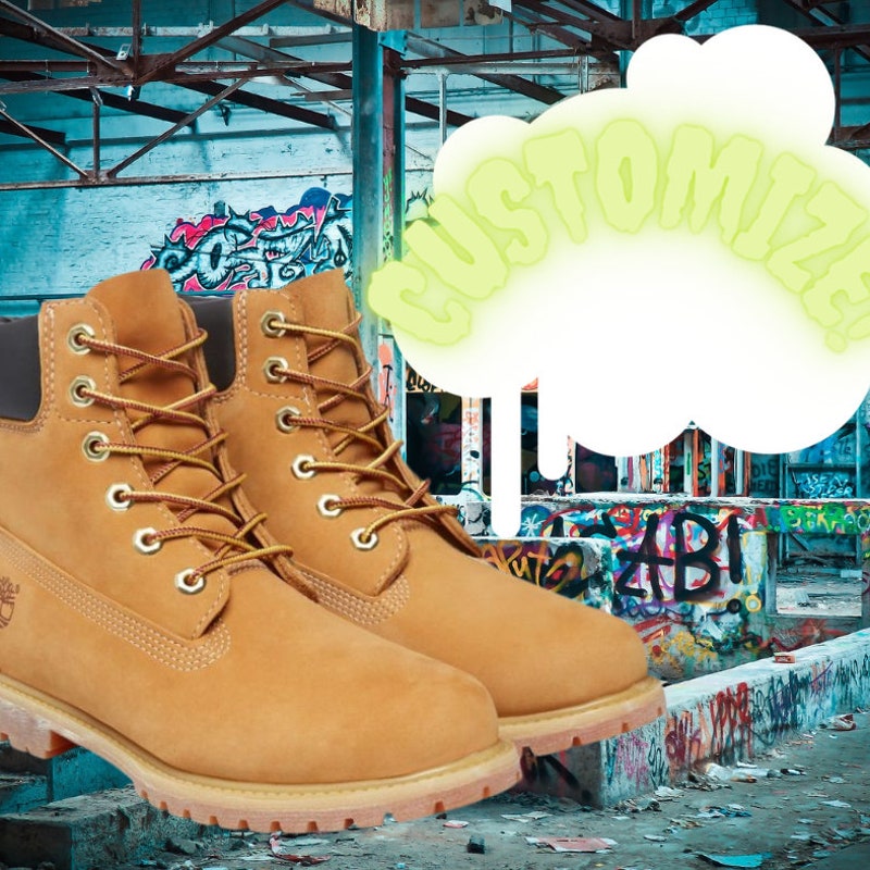 Custom Timberland - Etsy