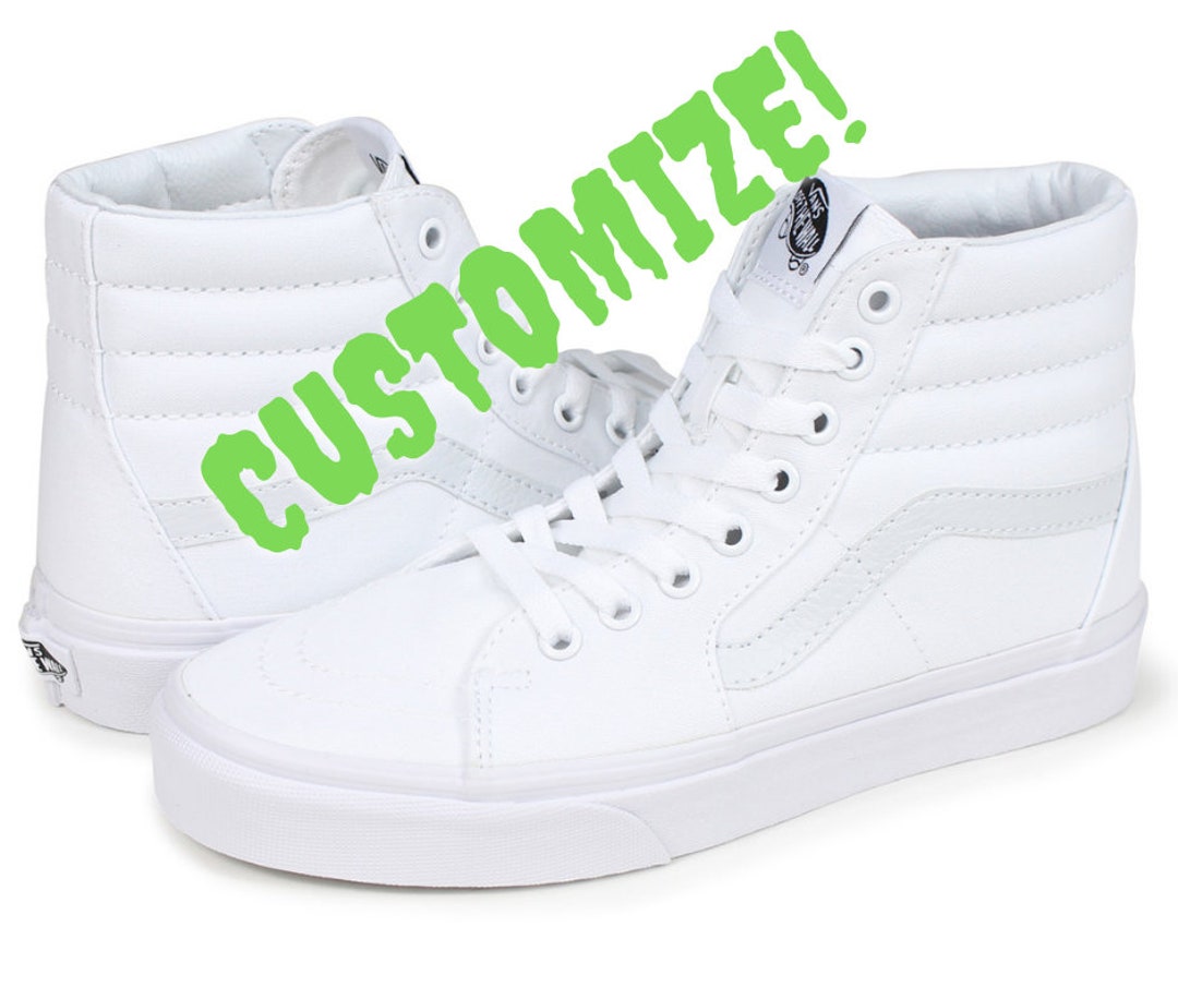 Customize Your Very Own Vans Sk8 High - Etsy