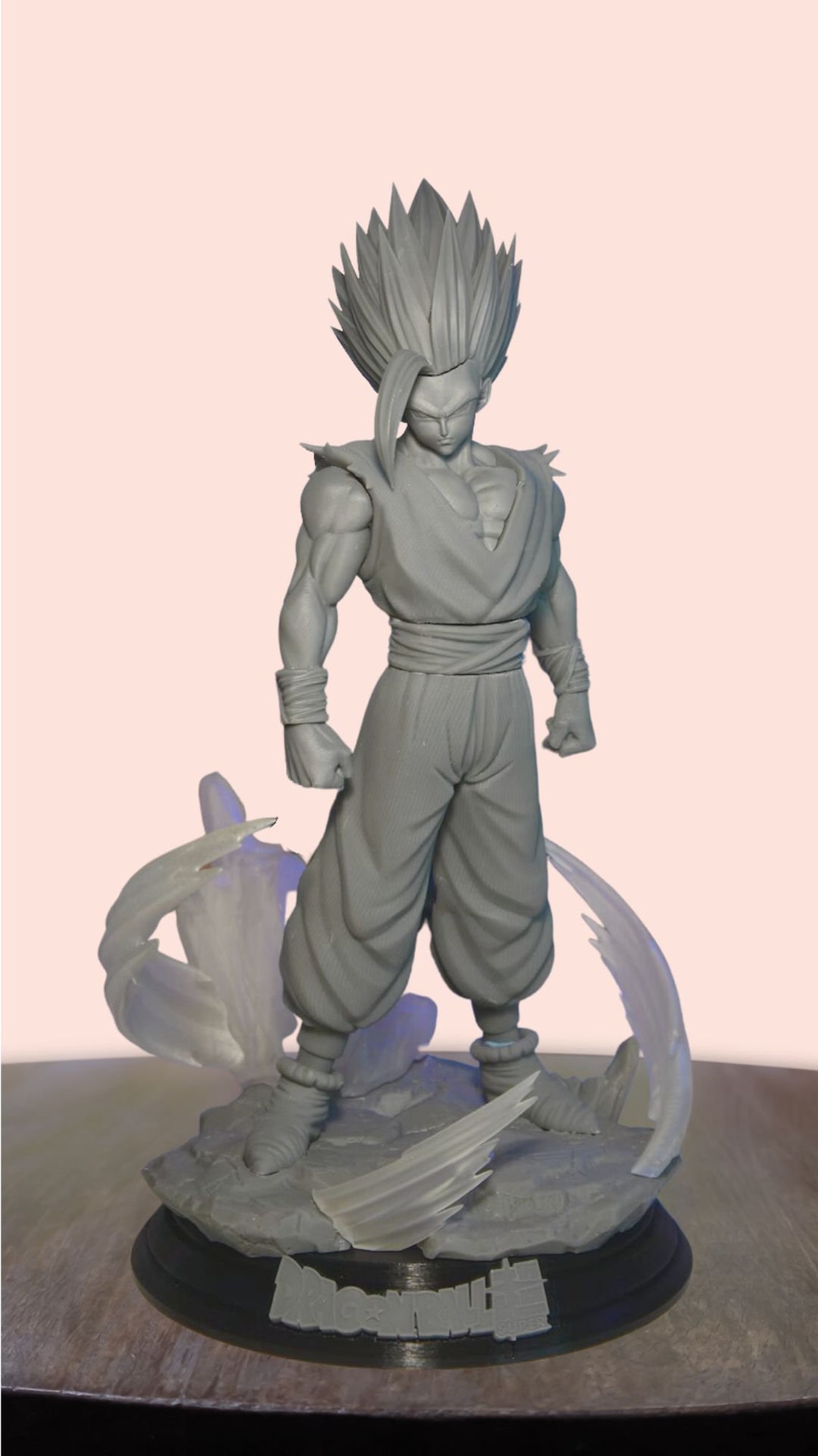 Beast Gohan 3D Printed Figure / Unpainted / Prime / Dragon Ball Figure ...