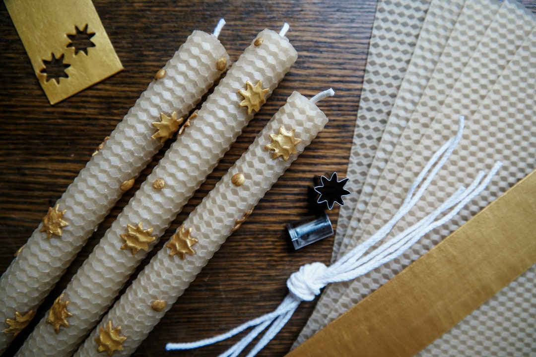 Candle Rolling Kit Craft Kit, Holiday, Homeschool, Handcraft, Charlotte ...