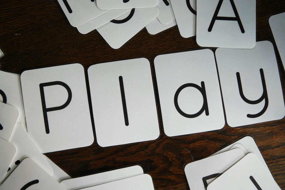 Alphabet Flashcards - Printable Uppercase, Lowercase and Red Vowel Set ...