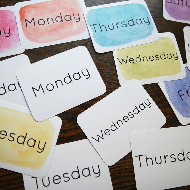 Days of the Week - Etsy