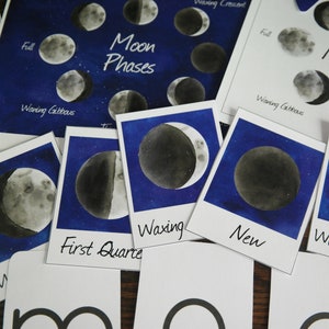 Moon Learning Bundle/ Unit Study - Etsy