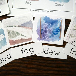 Weather Bundle HARD COPY water Cycle Focus Nature Study Charlotte Mason ...