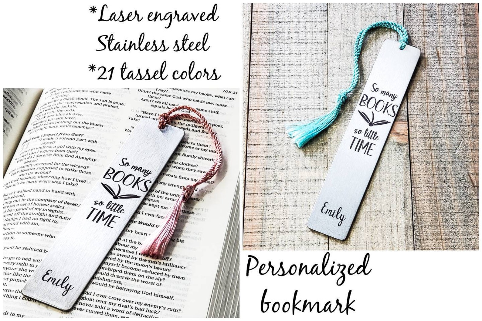 Bible Verse Bookmark-personalized Baptism Gift-personalized - Etsy