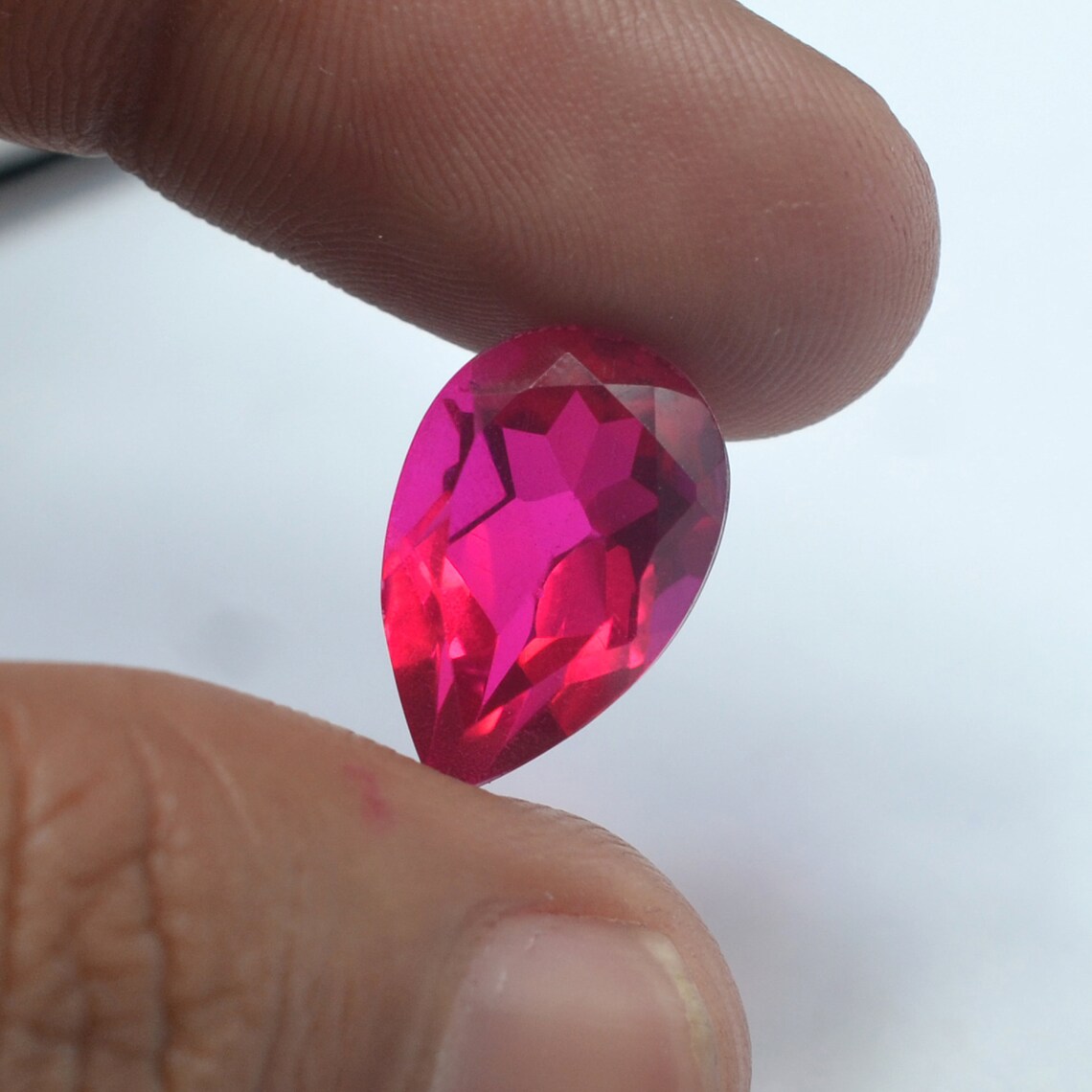 Ruby Quartz 5x7mm 6x9mm 7x10mm 8x12mm 10x14mm 12x16mm 13x18mm - Etsy UK