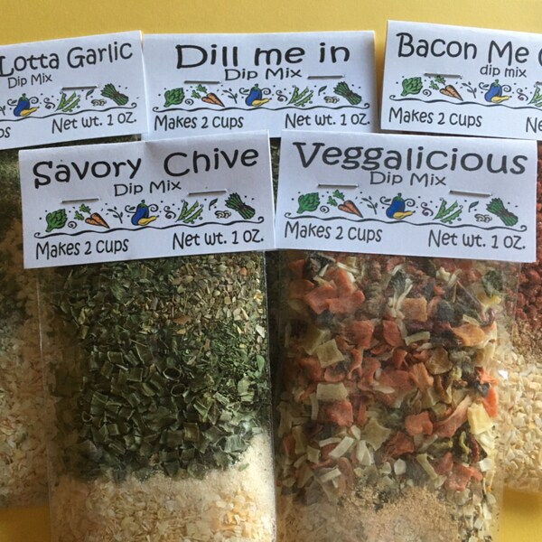 Dry Dip Mixes - Etsy