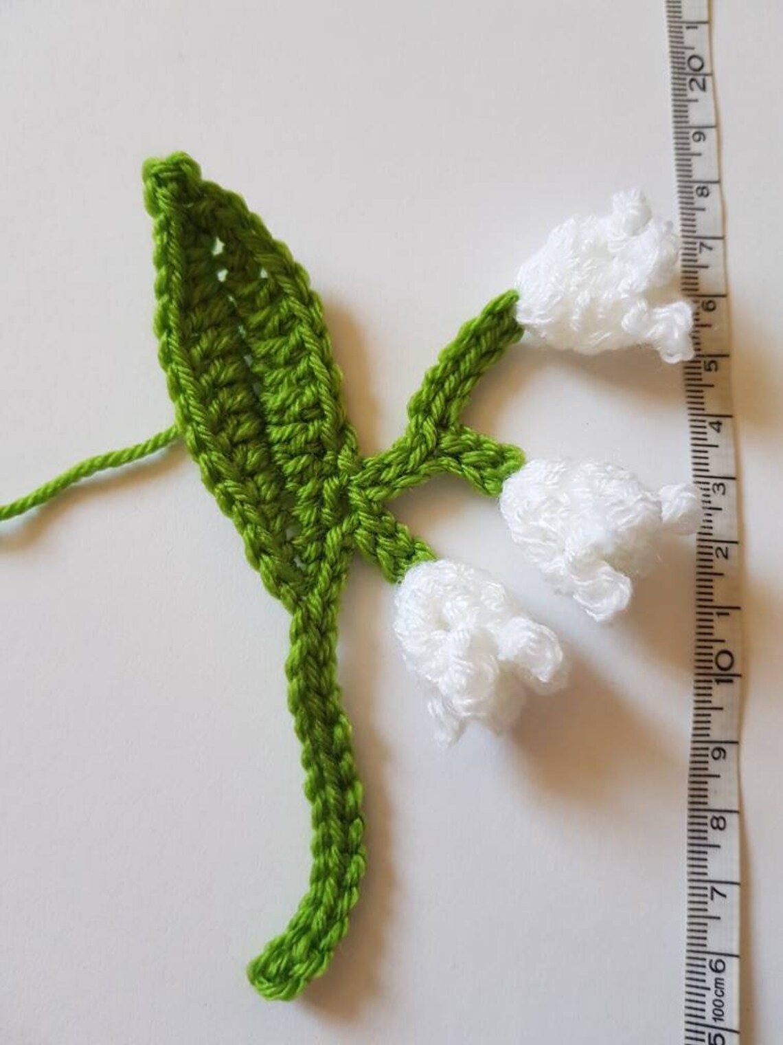 1 Handmade Crochet Bluebell or Lily of the Valley/bellflower - Etsy