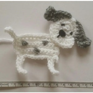 1 Handmade Crochet Puppy Dog Applique/ Embellishment Choice of - Etsy