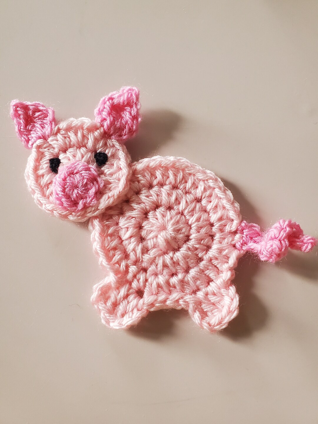 Cute Pig Crochet Pattern Download Pdf - Etsy