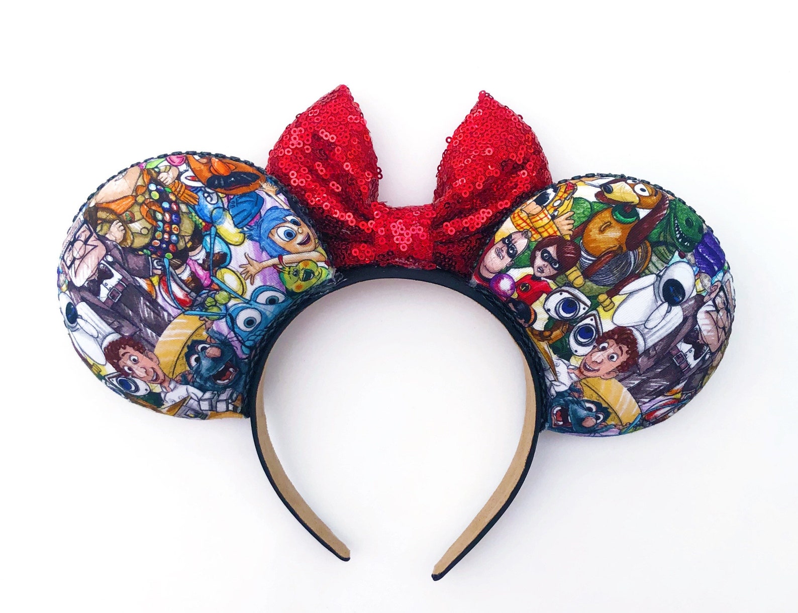 Characters Inspired Ears Minnie Mickey Mouse Ears Headband - Etsy