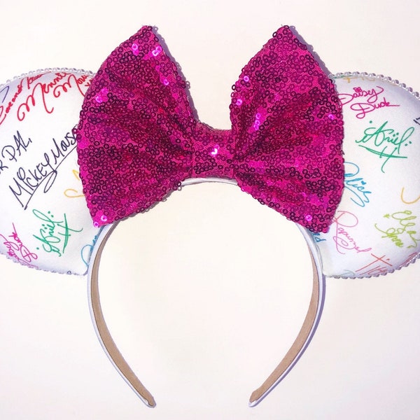 Minnie Autograph - Etsy