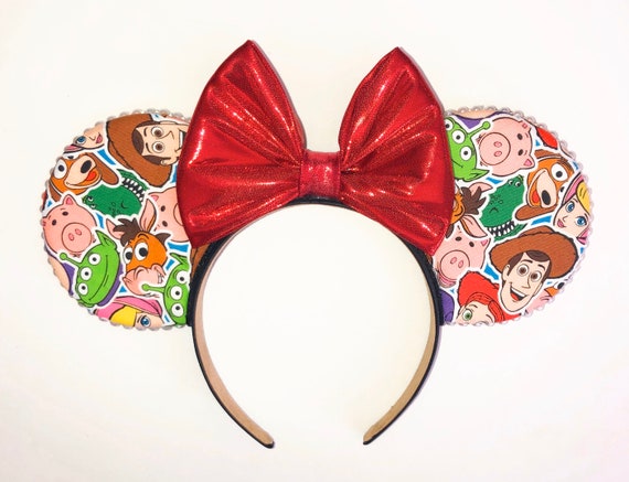 Toy Story Characters Mickey Minnie Mouse Disney Pixar Ears | Etsy