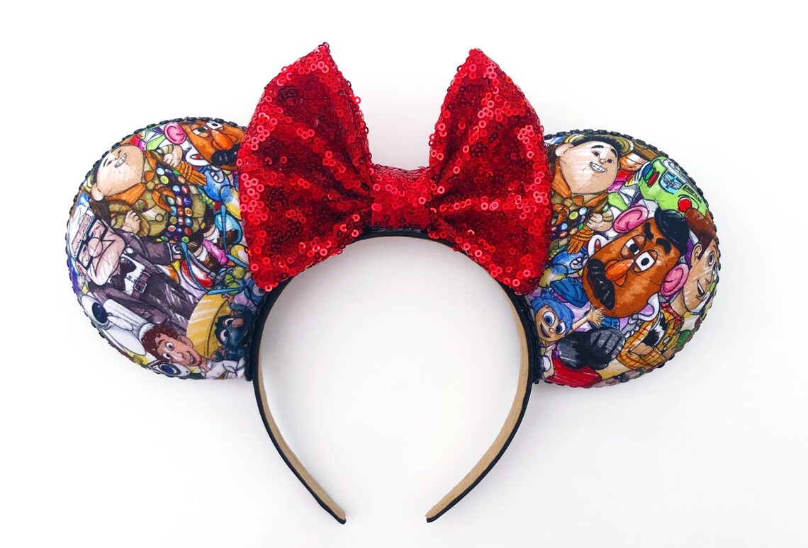 Characters Inspired Ears Minnie Mickey Mouse Ears Headband - Etsy