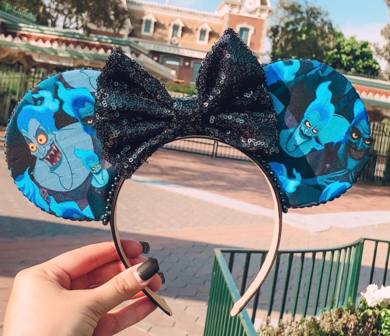 Hades Hercules Villain Mouse Inspired Ears Minnie Mickey Headband ...