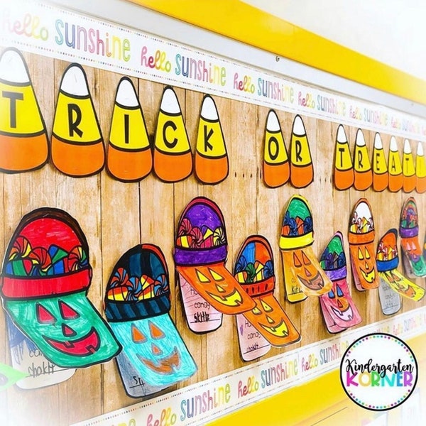 Candy Corn Bulletin Board - Etsy