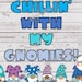 Chillin' With My Gnomies | Winter Gnomes Bulletin Board | Gnome Craft ...