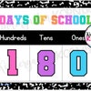 Days of School Place Value Poster Composition Notebook Classroom Decor ...