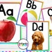 Alphabet Posters - Realistic Photographs Classroom Decor Kindergarten ...