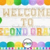 Rainbow / Neon Bulletin Board Banner Letters | Create a Custom Sign ...