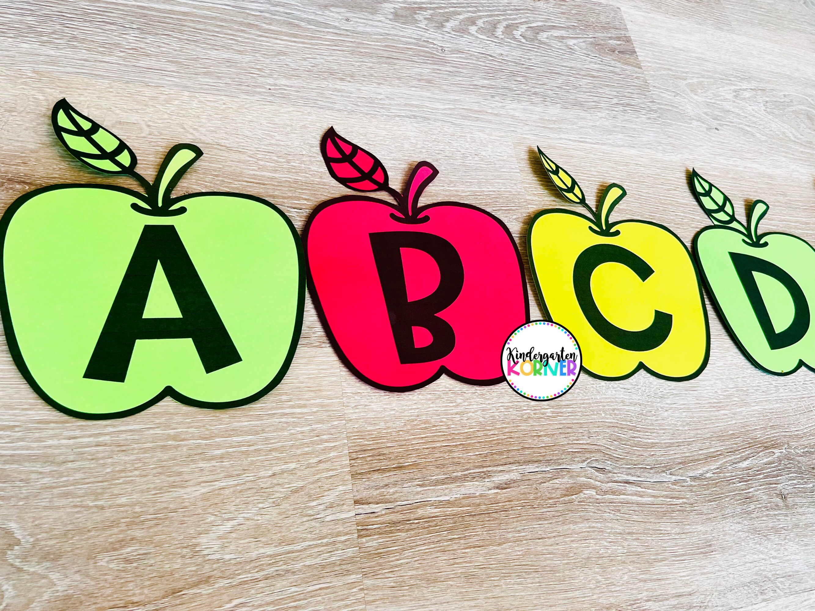 Apples Bulletin Board Letters Custom Signs, Banners, Displays, Door ...