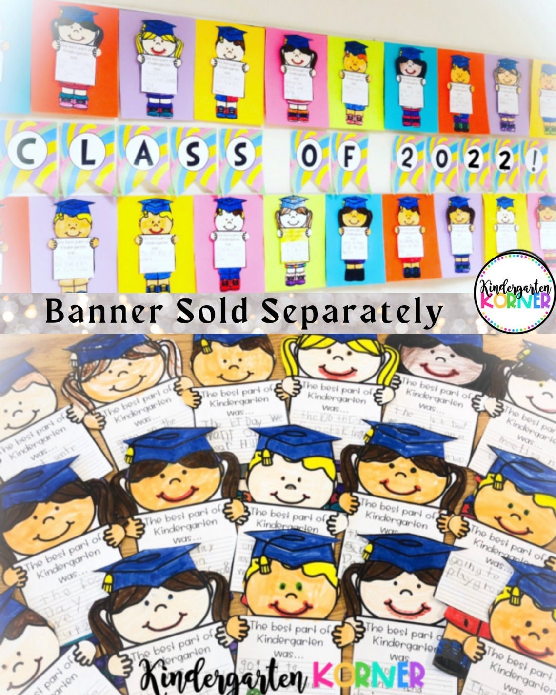 Kindergarten Graduation Craft and Writing Prek Preschool Graduation ...