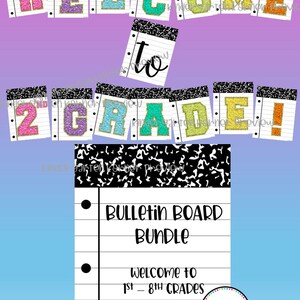 Welcome to 1st 2nd 3rd 4th 5th 6th 7th 8th Grade Bulletin Board ...