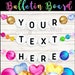 Friendship Bracelet Beads Letters Numbers | Custom Bulletin Board ...
