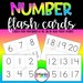 Number Flash Cards | Numbers 0 to 20 | Number Identification ...