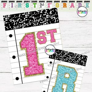 Welcome to First Grade Composition Notebook Bulletin Board PRINTABLE ...