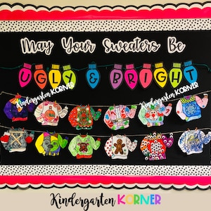 Ugly Sweater Bulletin Board Ugly Sweater Competition / Contest Writing ...
