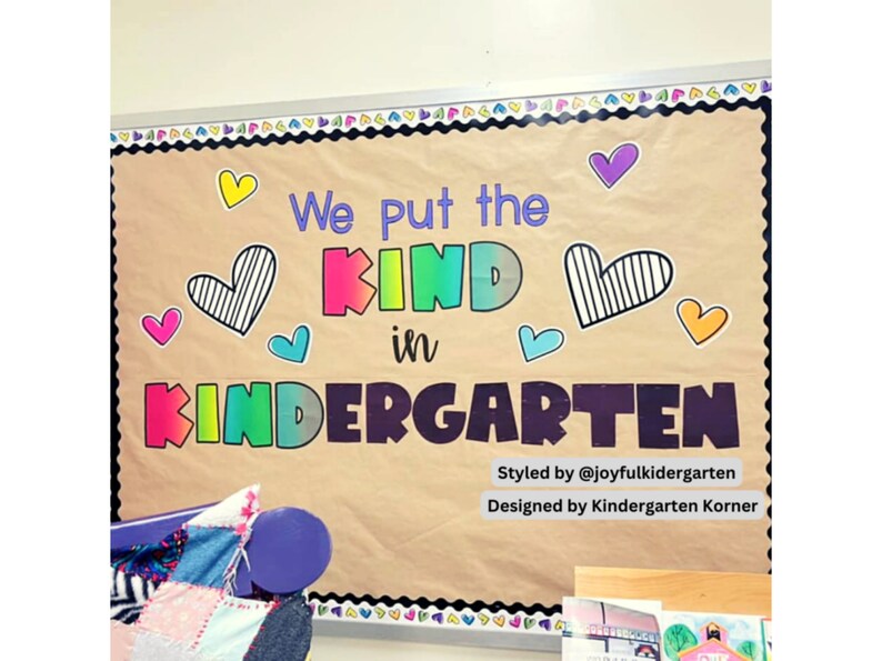Kindness Bulletin Board, Writing Activity, and Craft | We Put the Kind ...