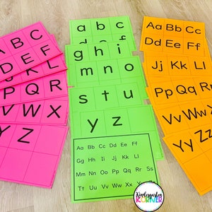 Letter Flash Cards | Uppercase and Lowercase Alphabet Letters ...