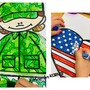 Veterans Day Bulletin Board | Writing, Craft, Bulletin Board Letters ...