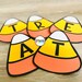 Candy Corn Bulletin Board Letters | Halloween Accents | Halloween ...