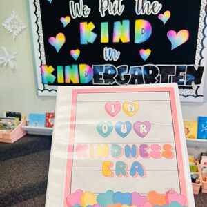 In Our Kindness Era Bulletin Board and Writing Activity | Printable ...
