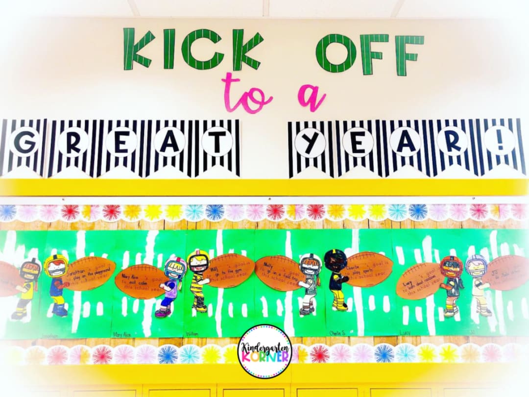 Football Bulletin Board | Football Craft and Football Writing Templates ...
