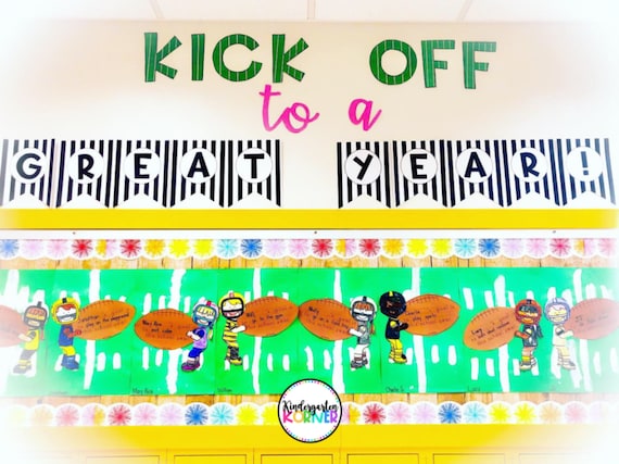 Football Bulletin Board Football Craft and Football Writing - Etsy