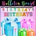 Student Birthdays Bulletin Board | Composition Notebook Theme (or Any ...