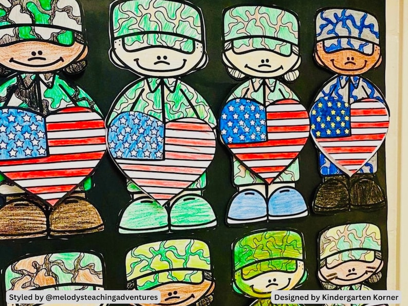 Veterans Day Bulletin Board Writing, Craft, Bulletin Board Letters ...