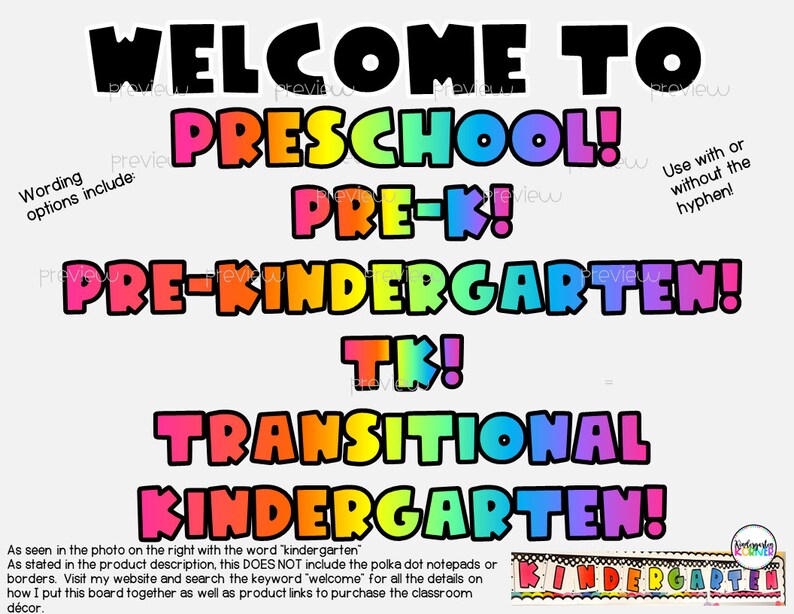 Welcome to Pre-k , Preschool, TK, Pre-kindergarten, Transitional ...