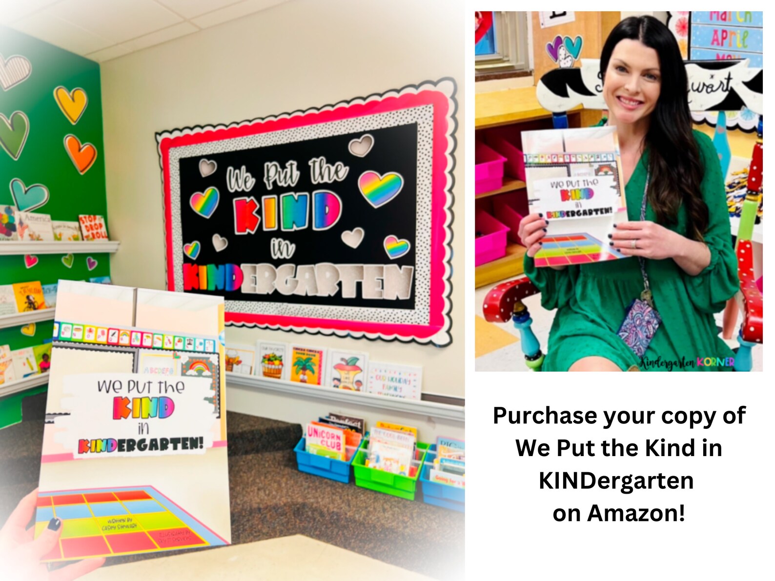 Kindness Bulletin Board, Writing Activity, and Craft We Put the Kind in ...