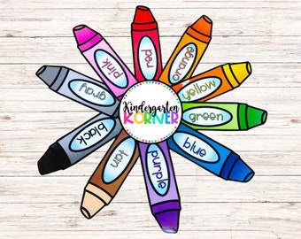 Rainbow Focus Wall Circle Time Board. Bulletin Board Kit. - Etsy