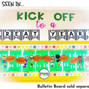 Sports Theme Bulletin Board Letters | Create a Custom Sign, Banner ...