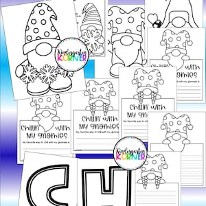 Chillin' With My Gnomies | Winter Gnomes Bulletin Board | Gnome Craft ...