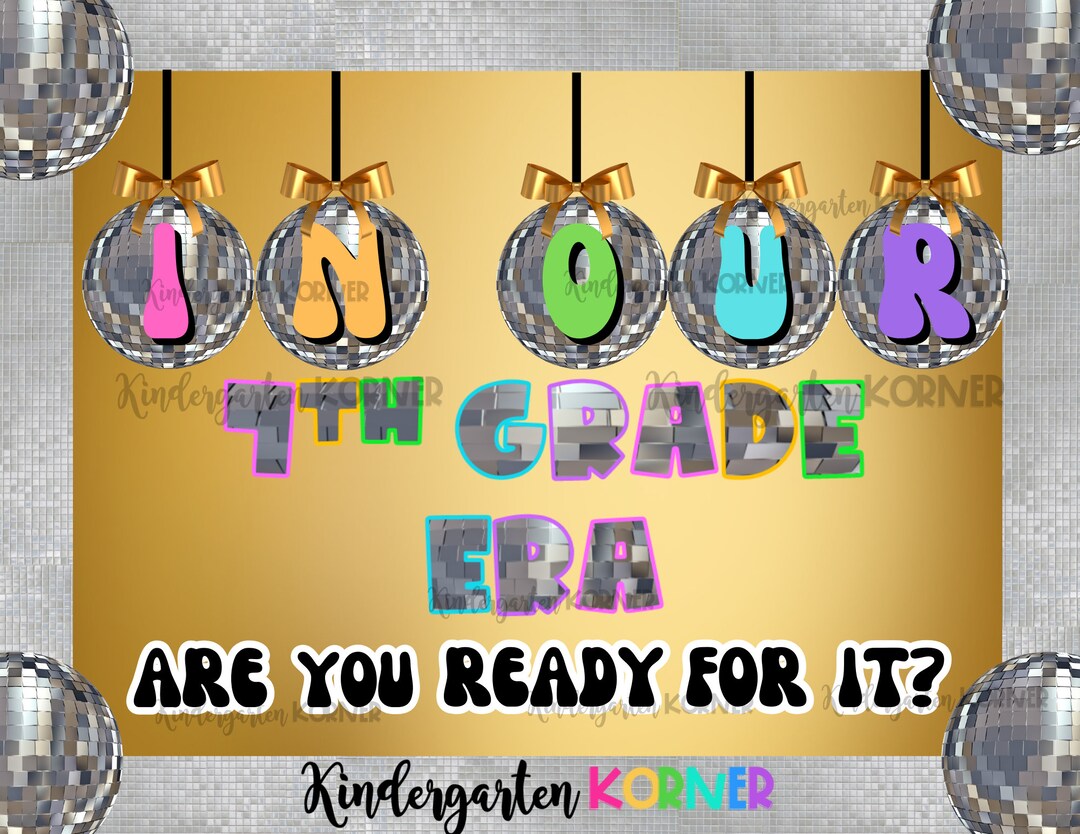In Our 7th Grade Era Bulletin Board | Seventh Grade Eras Back to School ...