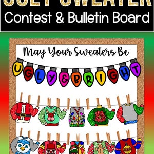 Ugly Sweater Bulletin Board | Ugly Sweater Competition / Contest ...