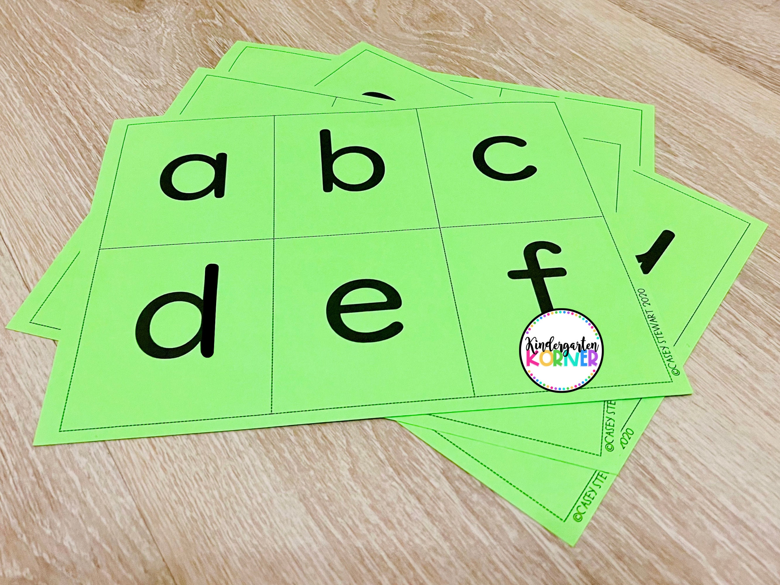 Letter Flash Cards Uppercase and Lowercase Alphabet Letters Flashcards ...